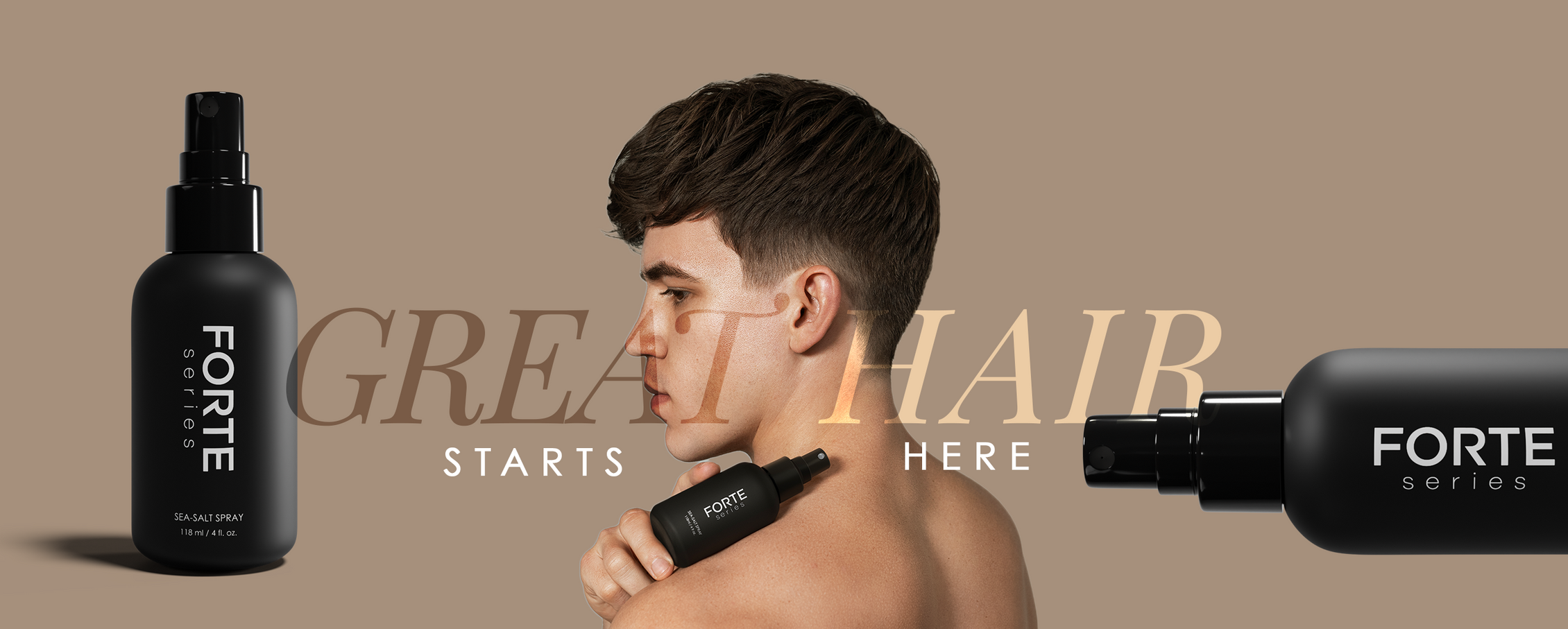 Forte Series | Barber-Grade Hair Care & Styling Products For Men